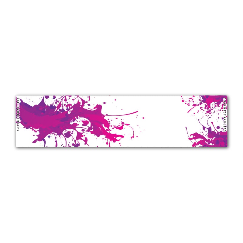 Splash Purple wrap - CustomMadeWraps.com